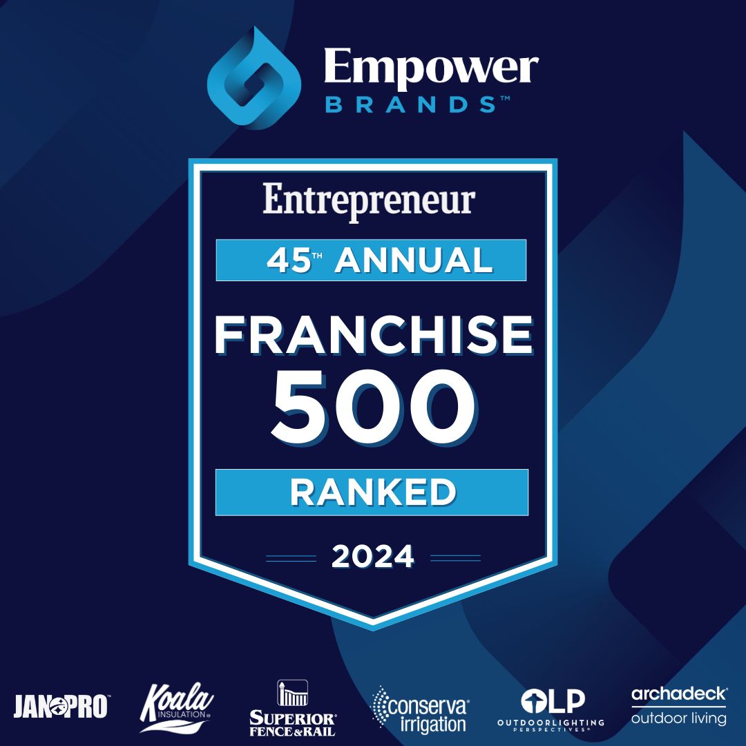 Celebrating Success: Empower Brands on Entrepreneur's Franchise 500 Lists - Empower Brands